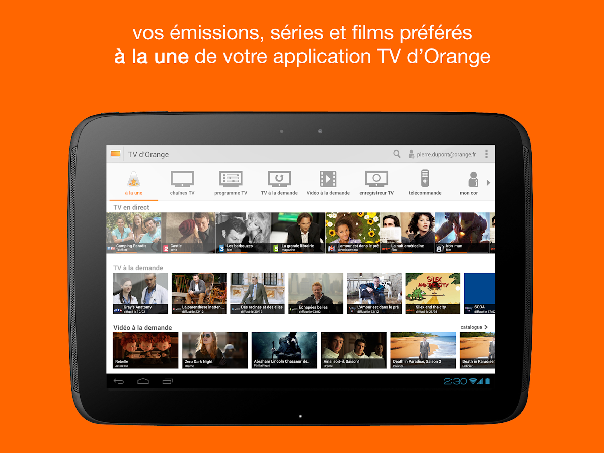 TV d'Orange - Aplikacje Android w Google Play