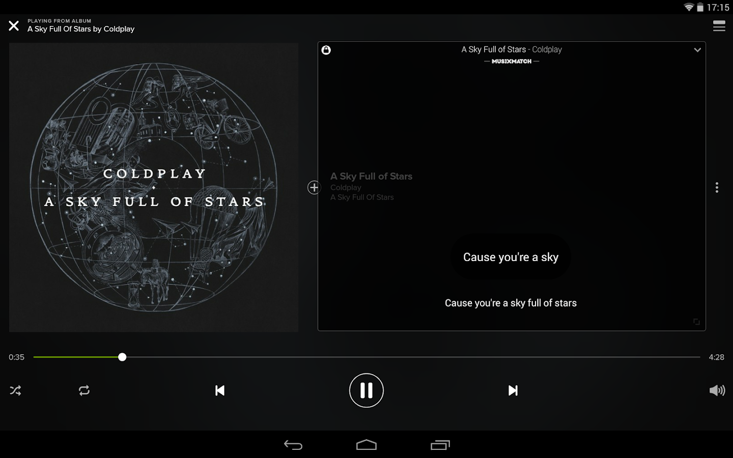 Musixmatch Music Lyrics Player - Google Play'de Android Uygulamaları