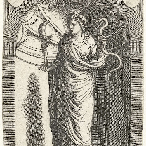 Voorzichtigheid, Hans Collaert (I), after Lambert Lombard, 1557 ...