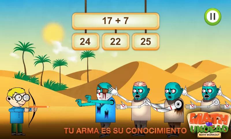 Juego de Matemática vs Undead - Aplicaciones de Android en Google Play