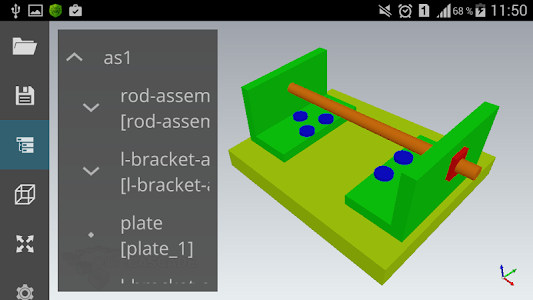 CAD Assistant – Viewer and converter for CAD files (STEP, IGES, BREP ...