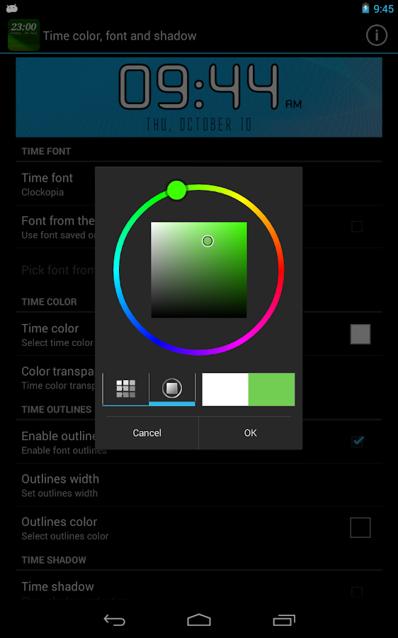 DIGI Clock Widget - App Android su Google Play