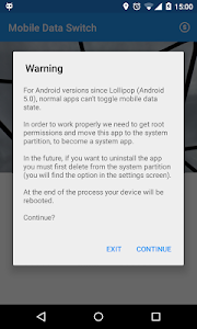 Toggle Mobile Data – Control your mobile data connections easily ...