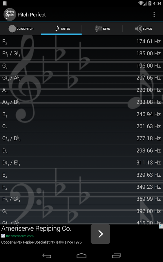 Pitch Perfect - Android Apps on Google Play
