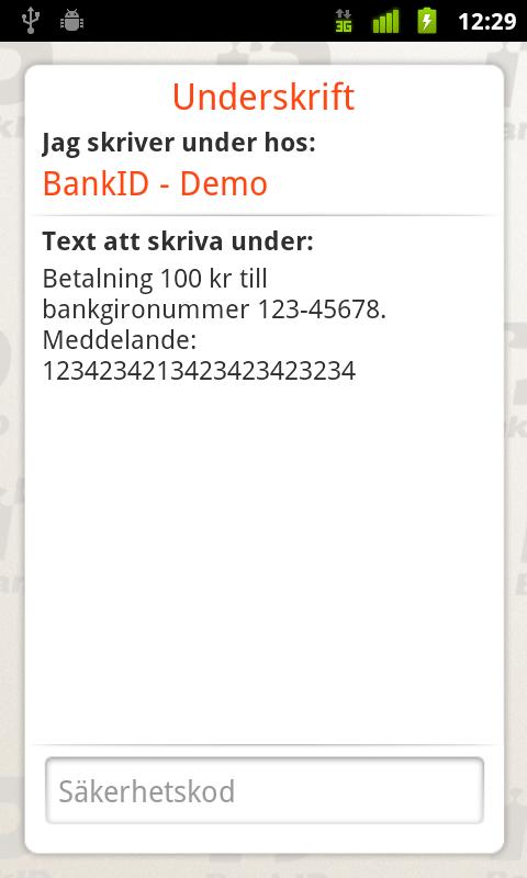 BankID säkerhetsapp - Android Apps on Google Play