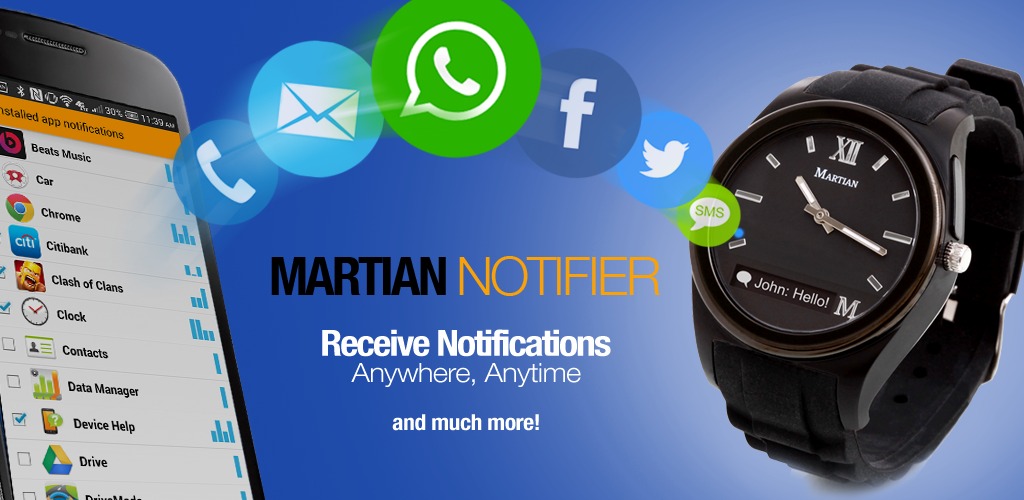 Martian Notifier - Latest version 3.02 for Android App Social