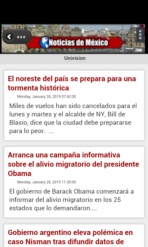 Noticias de México - Android Apps on Google Play