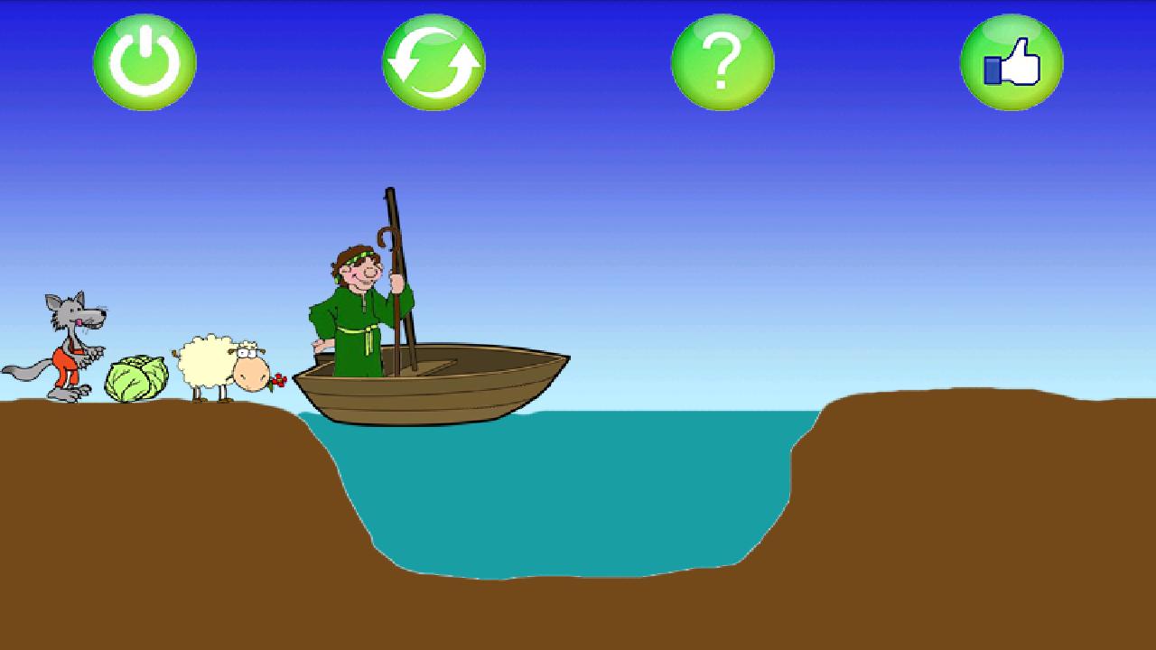 Wolf goat cabbage problem java