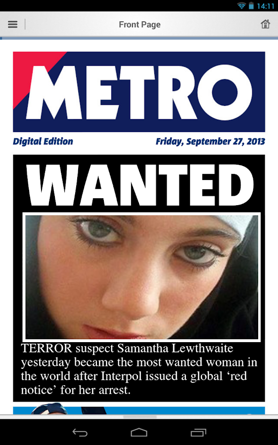 Metro Digital Edition - Android Apps on Google Play