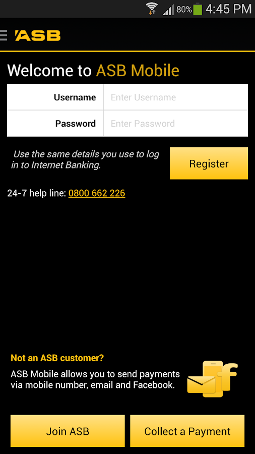 ASB Mobile Banking - screenshot