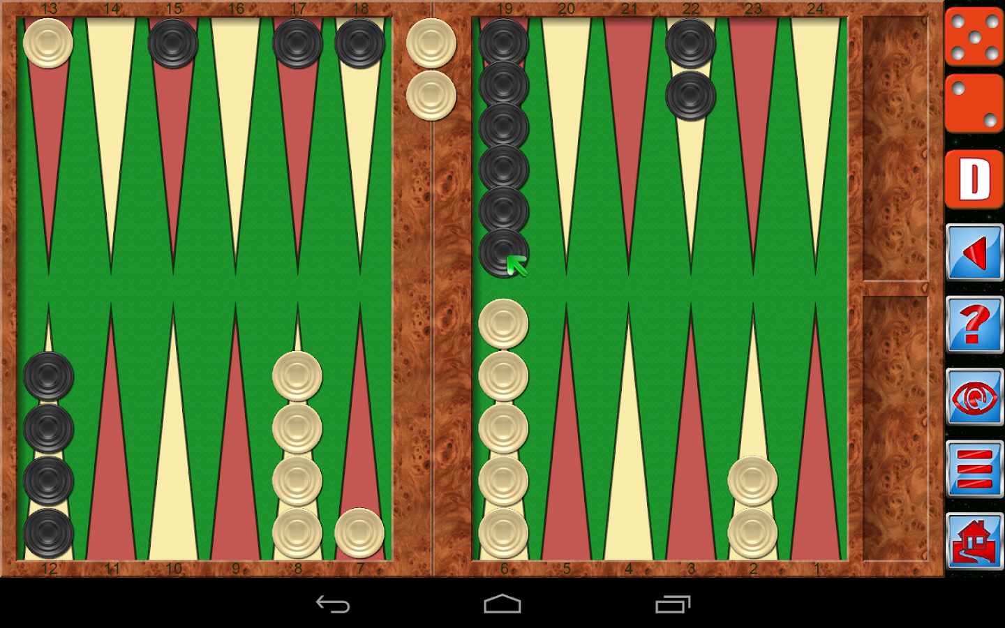 Backgammon V+ - Google Play の Android アプリ