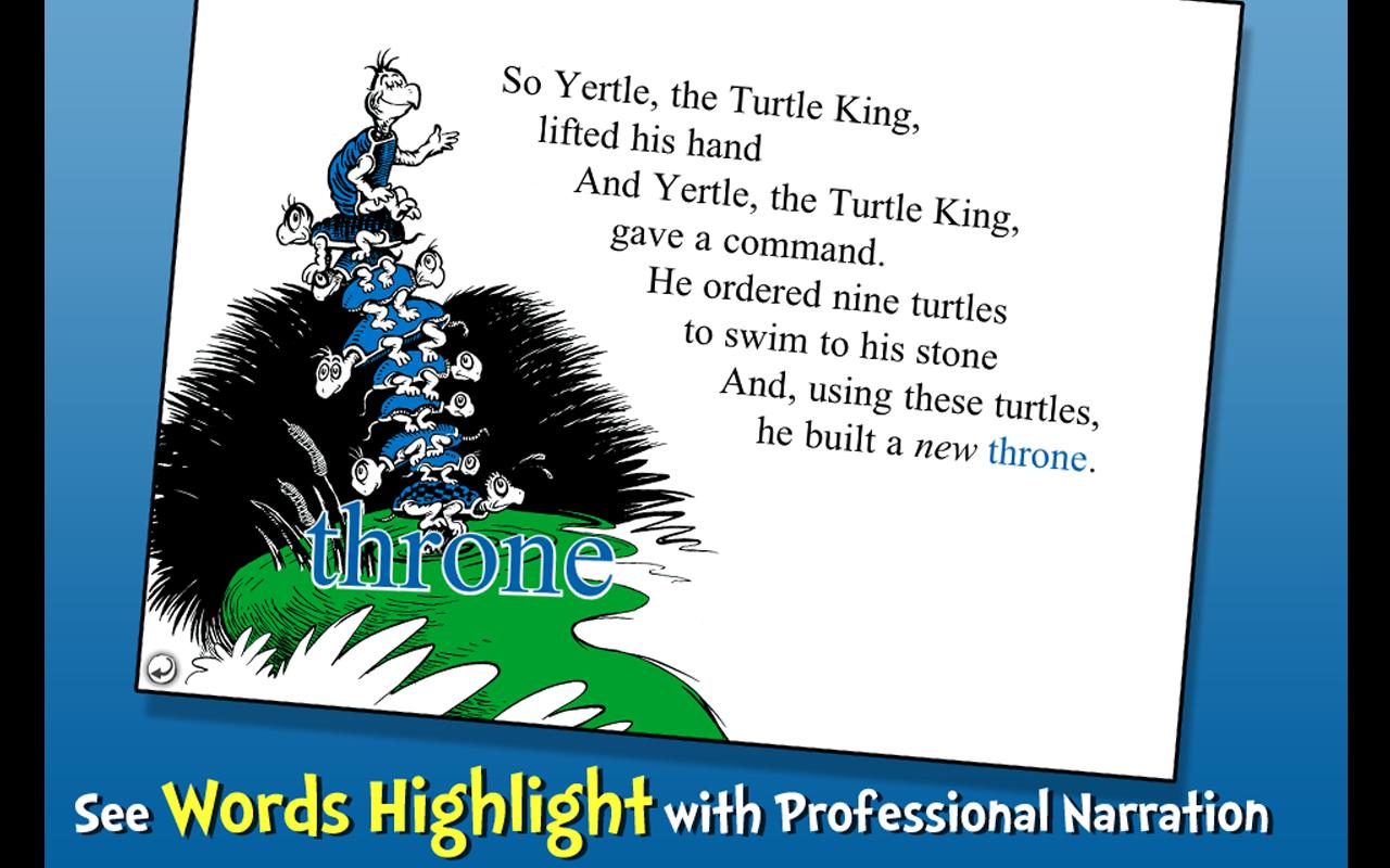 Yertle the Turtle - Dr. Seuss - Android Apps on Google Play