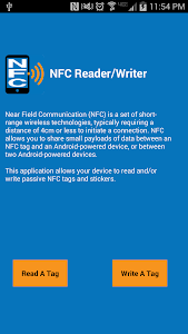 NFC Reader/Writer – NFC Reader/Writer allows to read and write to NFC ...