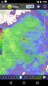 Meteor (Weather) » Meteoradar – View of meteorological radar data that ...