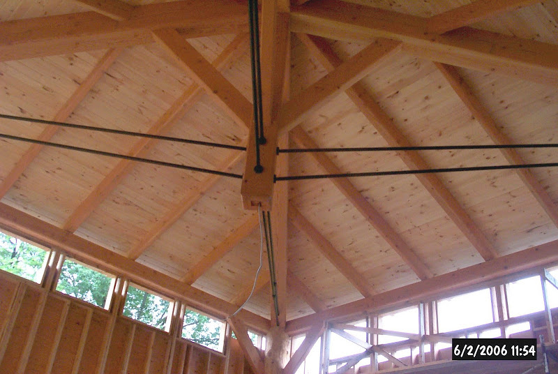 Inverted queen post truss - Timber Frame Forums
