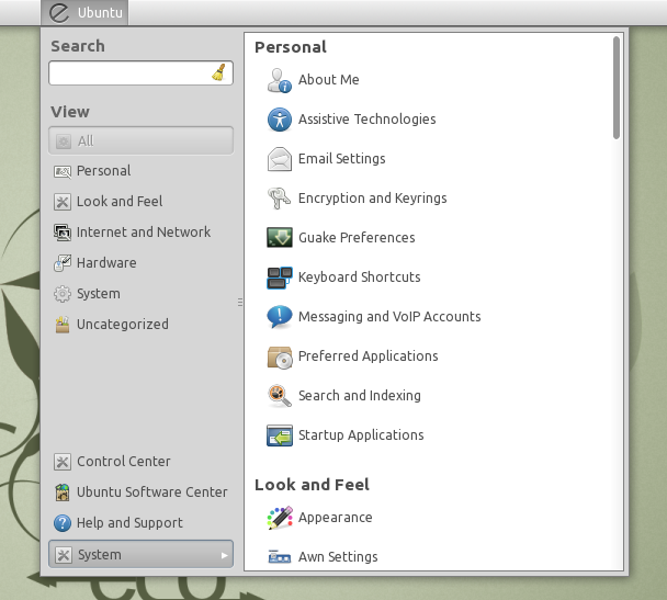 Cardapio (Application Menu) Gets A System Menu, New Plugins ~ Web Upd8 ...