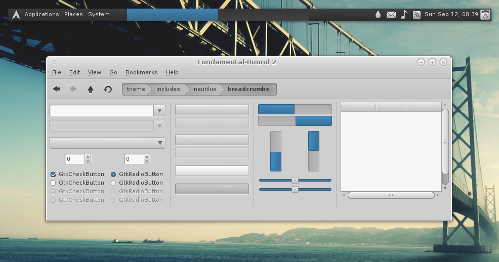 5 Beautiful Elementary-ish Gnome Themes ~ Web Upd8: Ubuntu / Linux blog