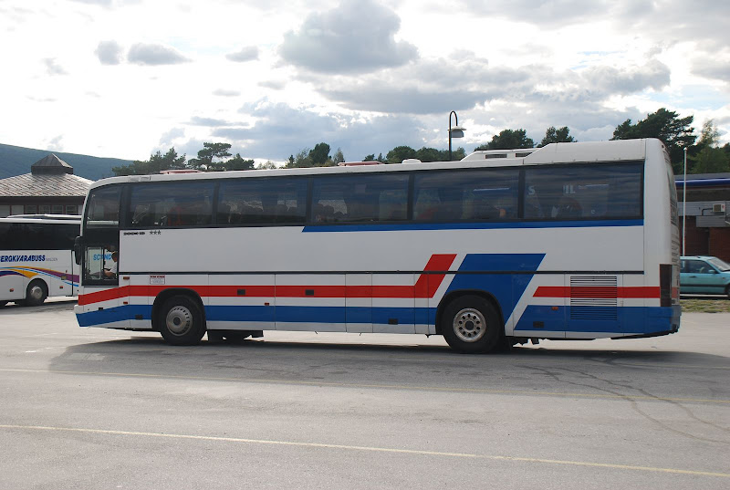 Tsjekkisk Scania Ikarus på tur i Norge