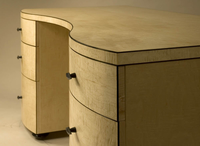 Curved Front Drawer Joinery | UK Workshop