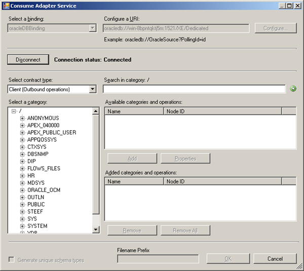 Table Operation On Oracle 11g Xe With Oracledbbinding Steef Jan Wiggers Blog