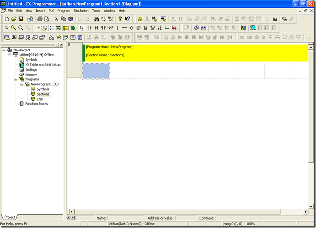 PLC TRAINING: Konfigurasi CX-Simulator & CX-Programmer