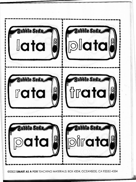 TARJETAS DE RIMAS PARA NIÑOS