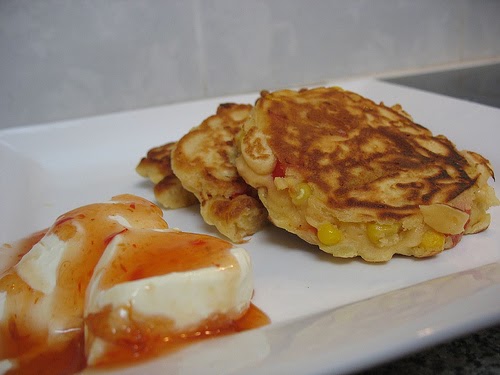 Goth Gourmande: Recipe: Corn fritters