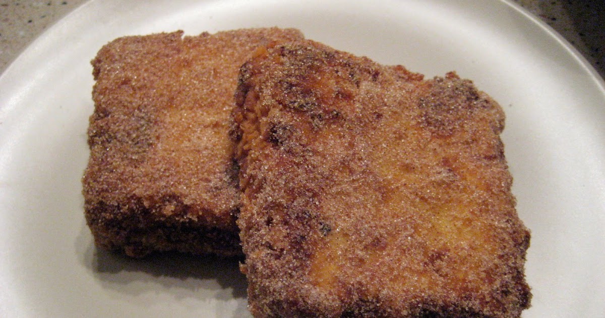 Goth Gourmande: Recipe: Leche fritta - Fried milk