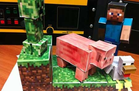 Minecraft Papercraft ~ Paperkraft.net - Free Papercraft, Paper Model ...