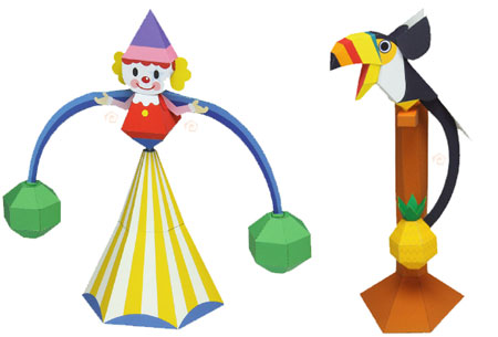 Balance Toy Papercraft (Yajirobe) ~ Paperkraft.net - Free Papercraft ...
