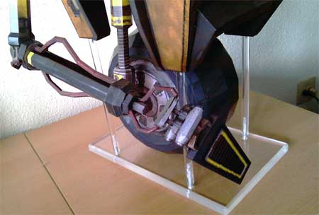Super Awesome Borderlands Claptrap Papercraft (CL4P-TP) ~ Paperkraft ...