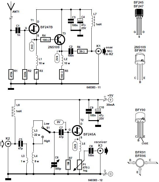 Circuit Labs - Electronic Circuits Collection: Active Antenna