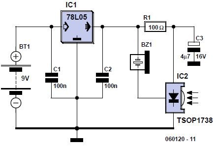 Circuit Labs - Electronic Circuits Collection: IR Remote Control Tester