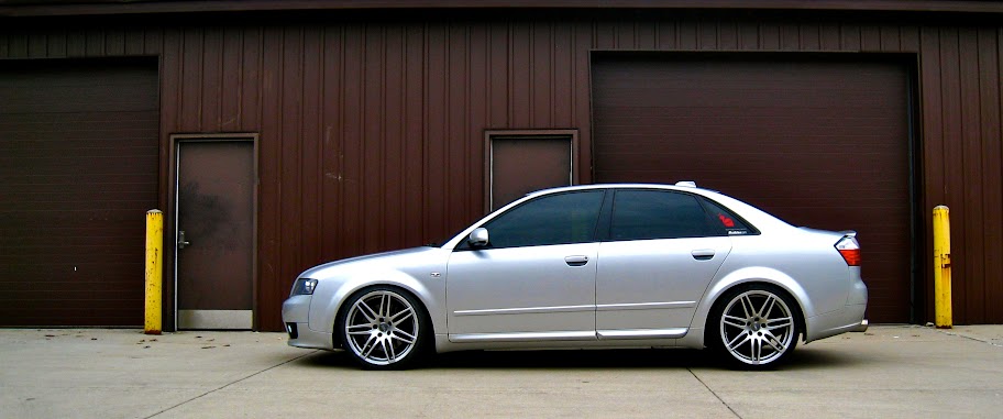 machined oem B7 RS4 wheels