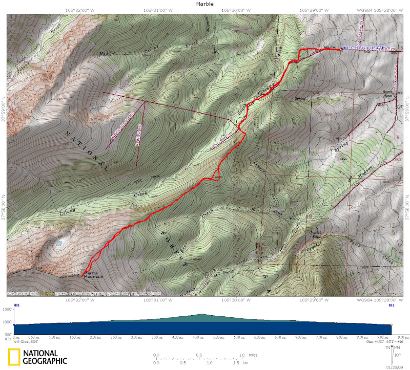 Marble Mountain in Winter: One of the Sangres Finest Summit Views ...
