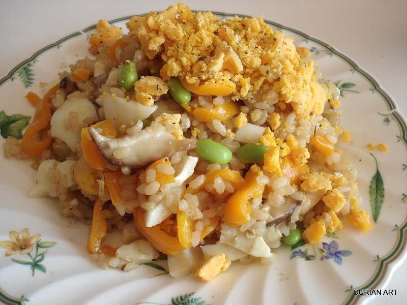 Eggy Rice (riz cantonais plein d’oeufs) | GOURMANDE in OSAKA