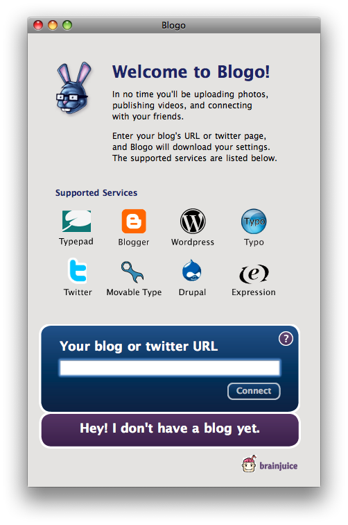 fancywalkin: Blog publishing applications on Mac OS X: part II - Blogo