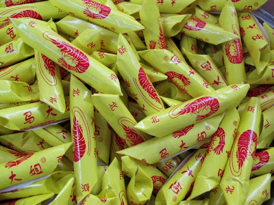 My Big Fat Face: Prawn candy?