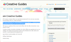 Förskoleburken: Creative guides