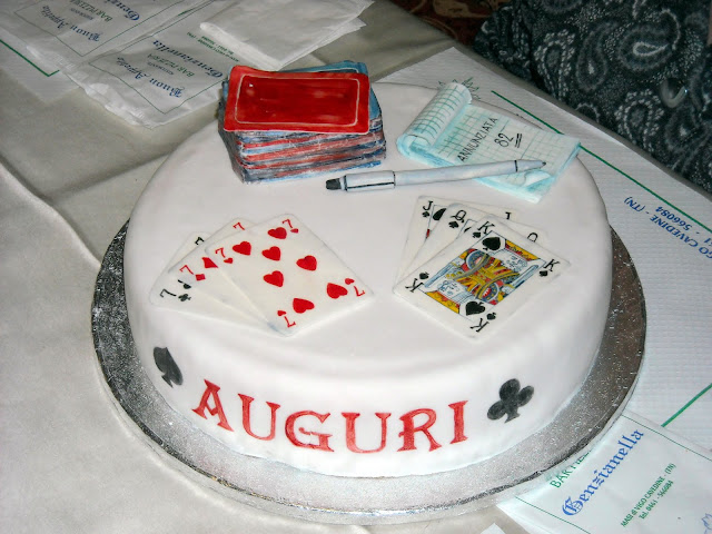 Dolcepassione: Torta carte da gioco