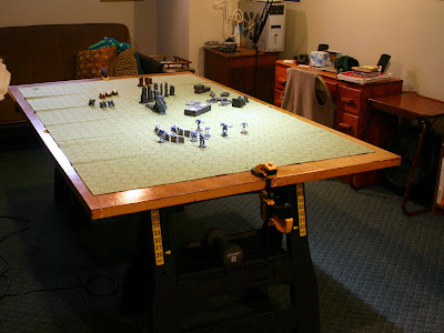 Giant Battling Robots: My New Gaming Table
