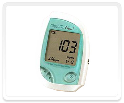Meditrust Health Solutions: GlucoDr Plus Glucometer (Model-AGM 3000)