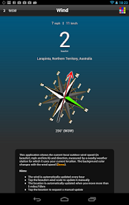 Wind – The current local outdoor wind speed and direction – Android ...