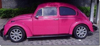 Bizarrices Automotivas: Carros Cor-de-Rosa