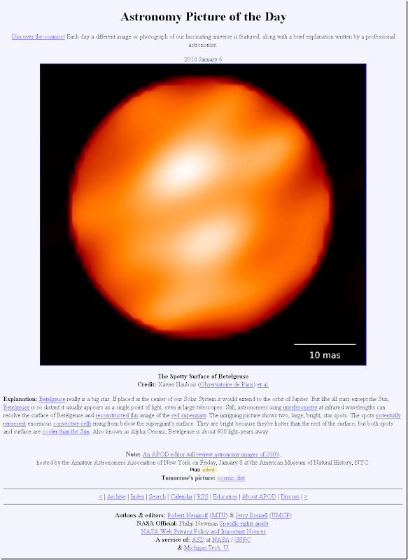 APOD Next: NASA Astronomy Picture of the Day: Next APOD: 2010 January 6 ...