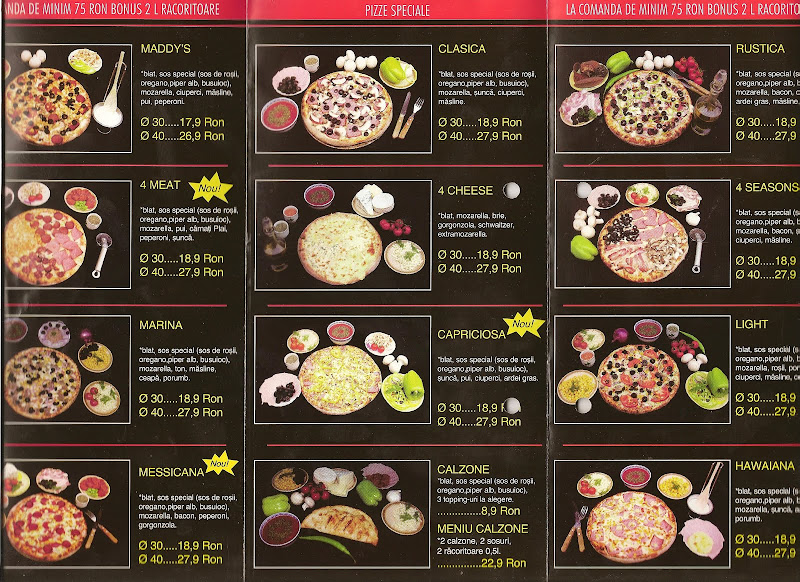 Maddy’s Pizza Bucuresti | Mâncare Bună