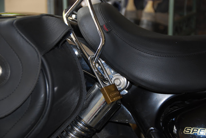 Helmet Locks | Triumph Rat Motorcycle Forums