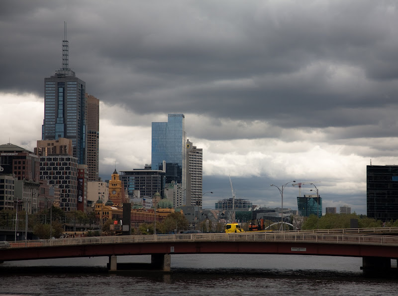 Melbourne Today: Cloudy day in Melbourne today