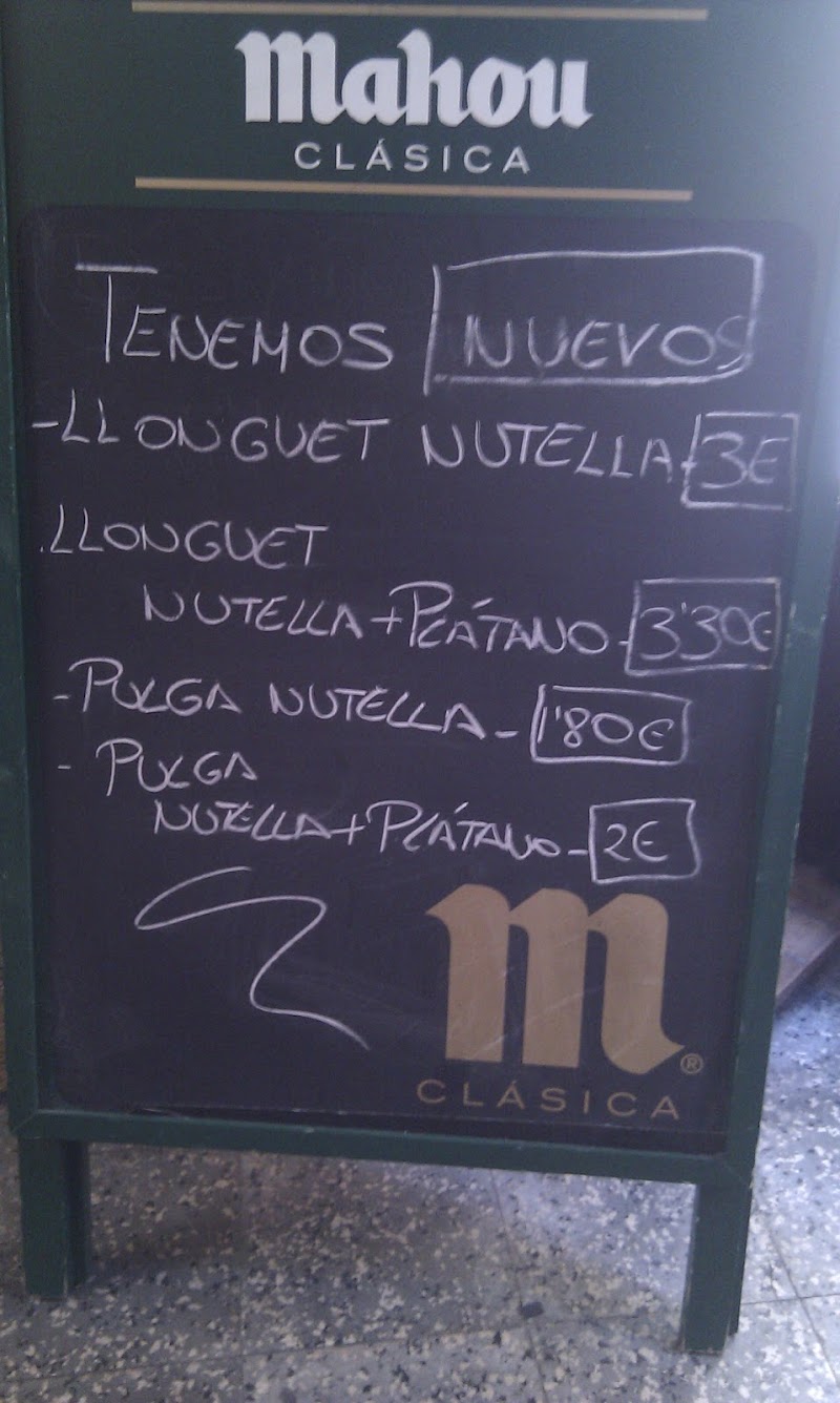 Llonguet de Nutella en Ca La Seu - Cafeymas