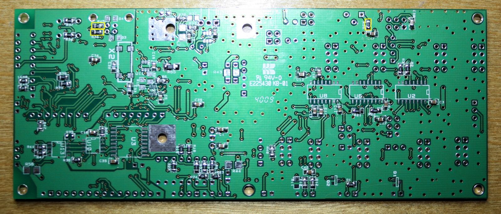 KB1MTS: 49.9ohm and 22ohm Resistors added (R59, R45, R46)